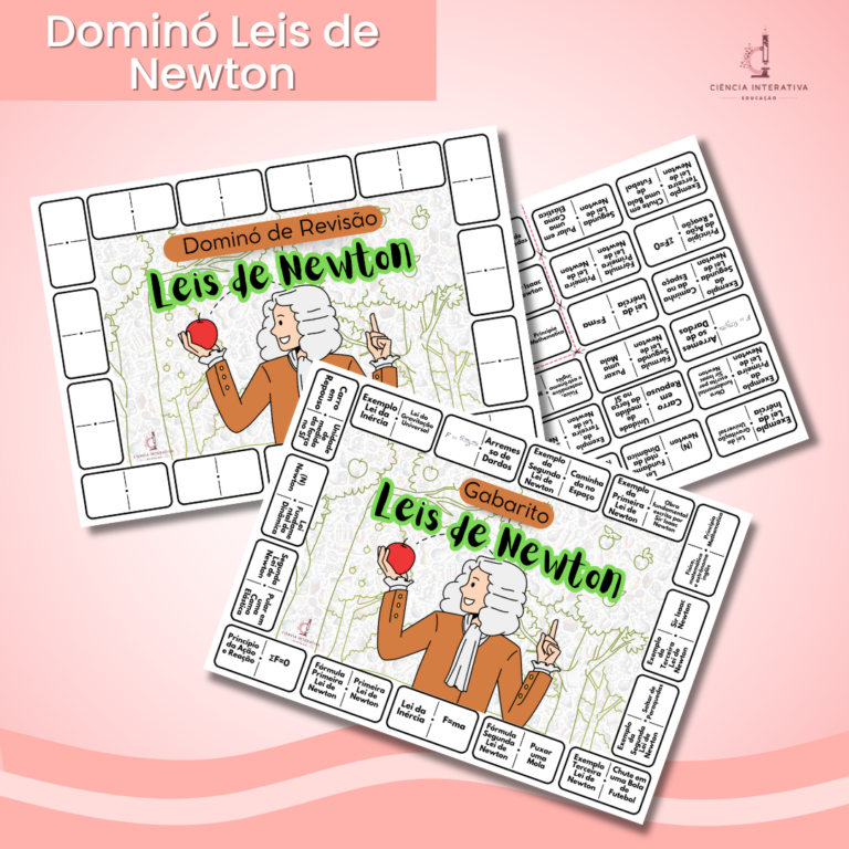 Dominó Leis de Newton – Ciência Interativa