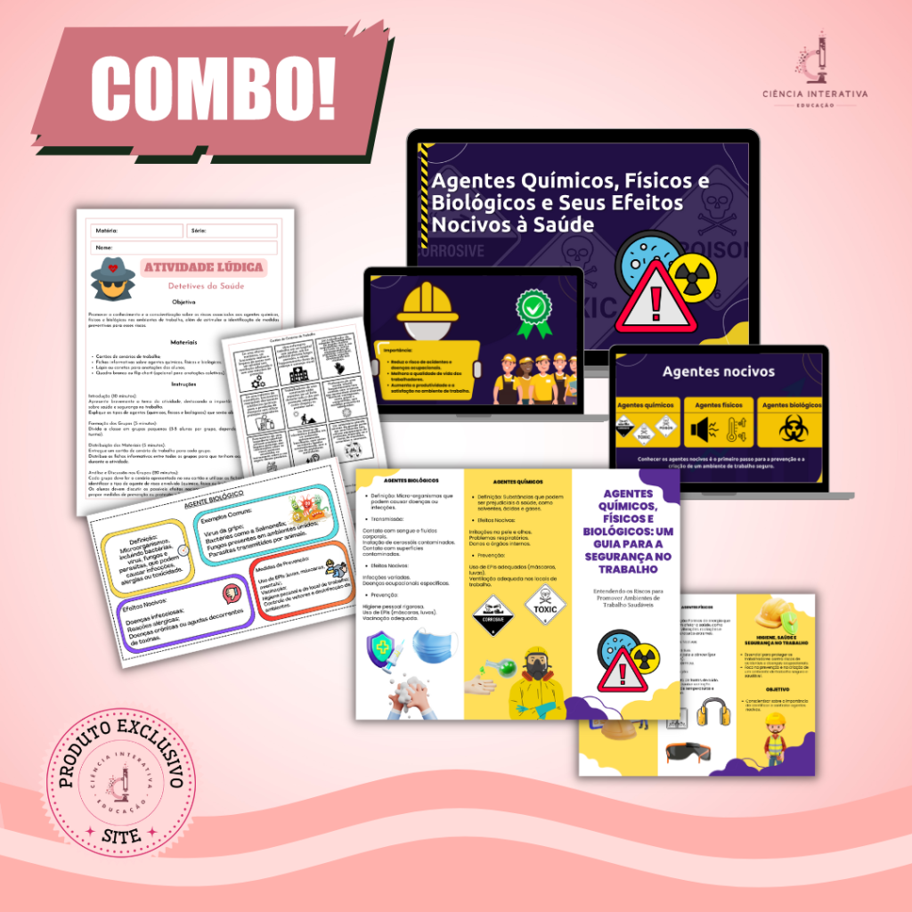 Kit – Agentes Químicos, Físicos e Biológicos e Seus Efeitos Nocivos à ...